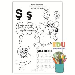 Alfabetul vesel - fisa litera Ş - Materiale Didactice | Eduprescolar.ro