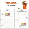 Toamna - fise de trasare cu frunze | Eduprescolar.ro